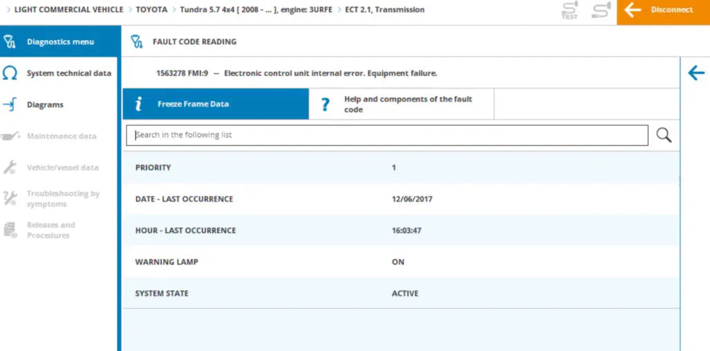 Toyota Van Diagnostic Tool | Tocoma/Tundra Fault Code Reader & Scanner