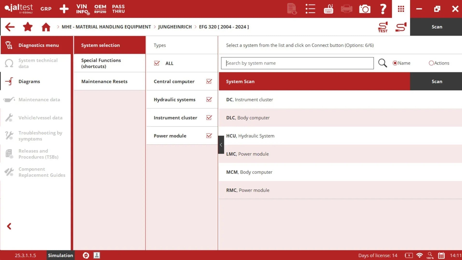 Jungheinrich Forklift Diagnostic Software | Jungheinrich Lift Truck ...