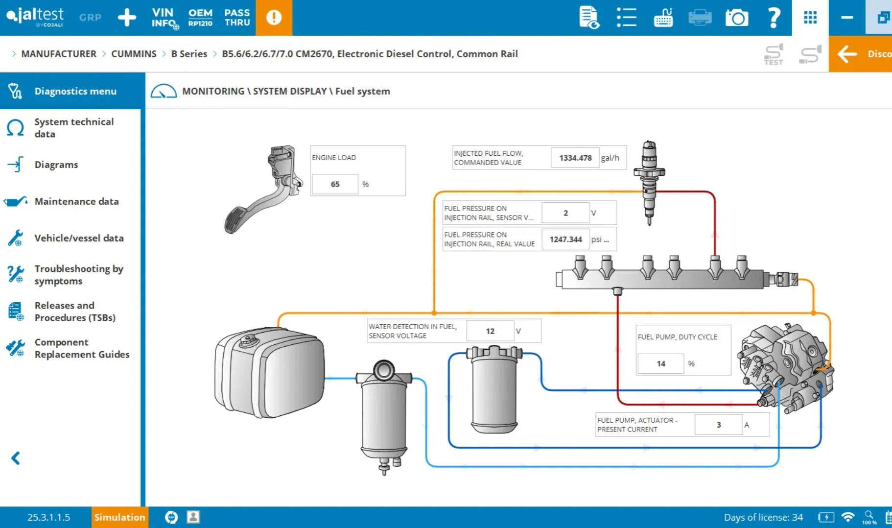 Capacity Truck Diagnostic Software